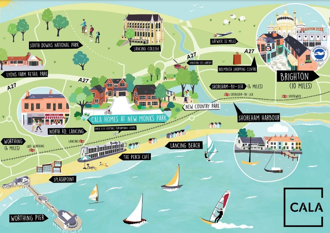 Community Hub New Monks Park, Brimstone Road, Lancing, West Sussex ...